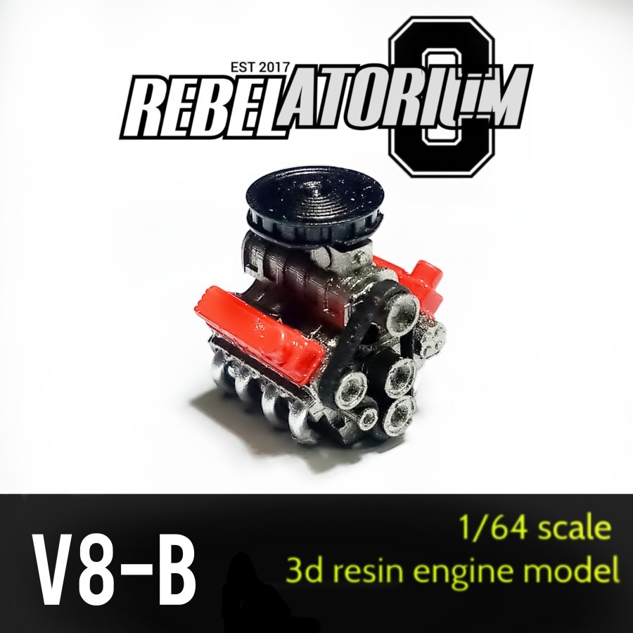 Jual REBEL ENGINE V8-B DETAILING DIECAST 1/64 BLOWN ENGINE | Shopee Indonesia