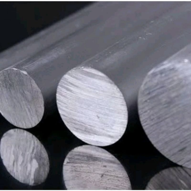 Jual as aluminium dural 28 mm x 1.000 mm as almunium 28 mm panjang 1 ...