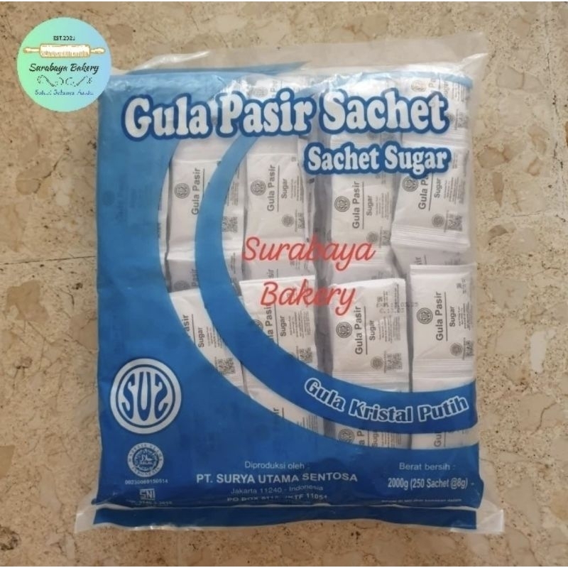 Jual Gula Sachet Hotel/Cafe SUS 250pcs | Shopee Indonesia