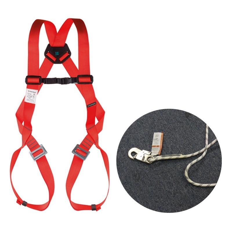 Jual Camp Full body harness work positioning belt body harness | Shopee ...