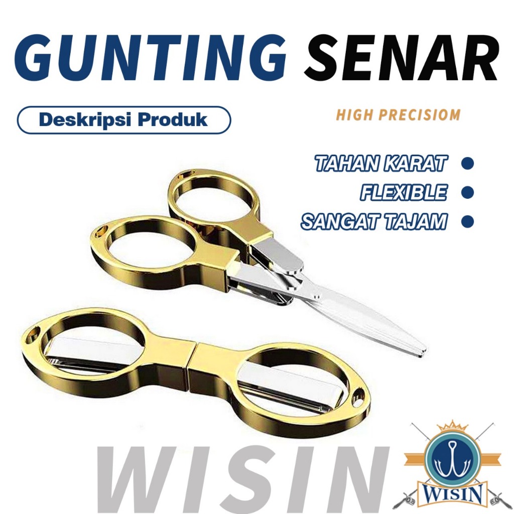 Jual Gunting Kecil Mini Lipat Gunting Lipat Senar Pancing Gunting ...