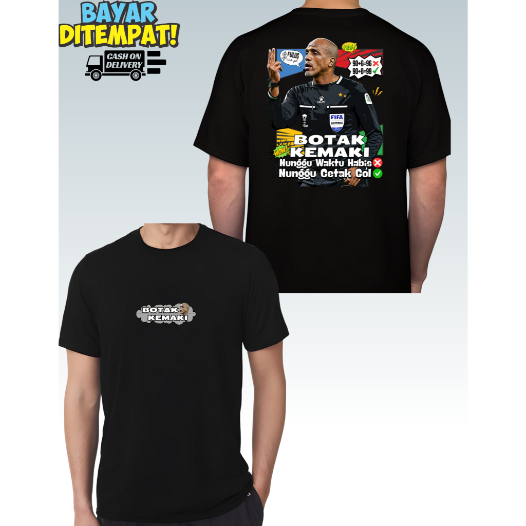 Jual Wasit Botak | Kaos sibotak wasit culas | Baju Kaos Wasit Botak ...