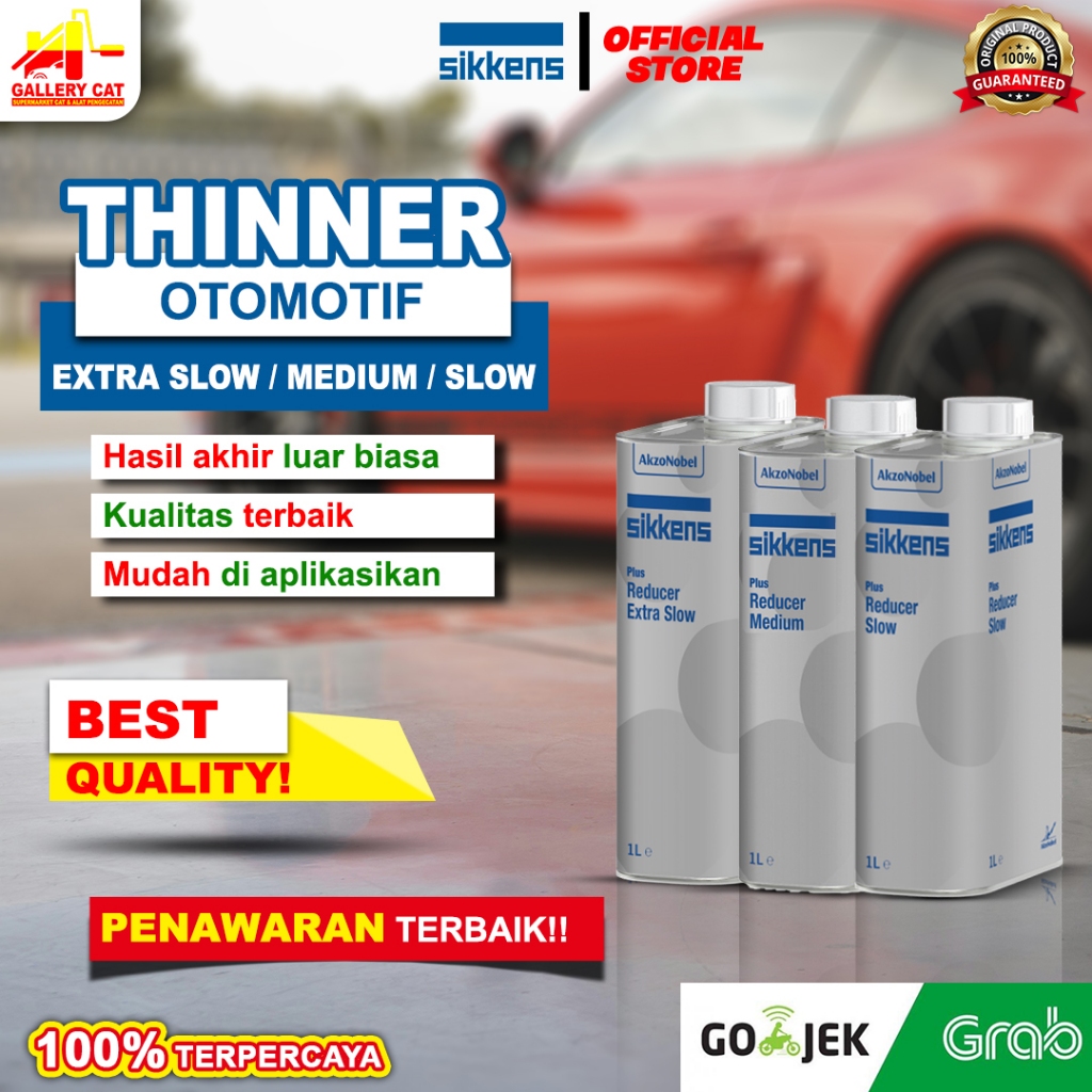 Jual THINNER SIKKENS PLUS REDUCER MEDIUM / SLOW / EXTRA SLOW 1L ...