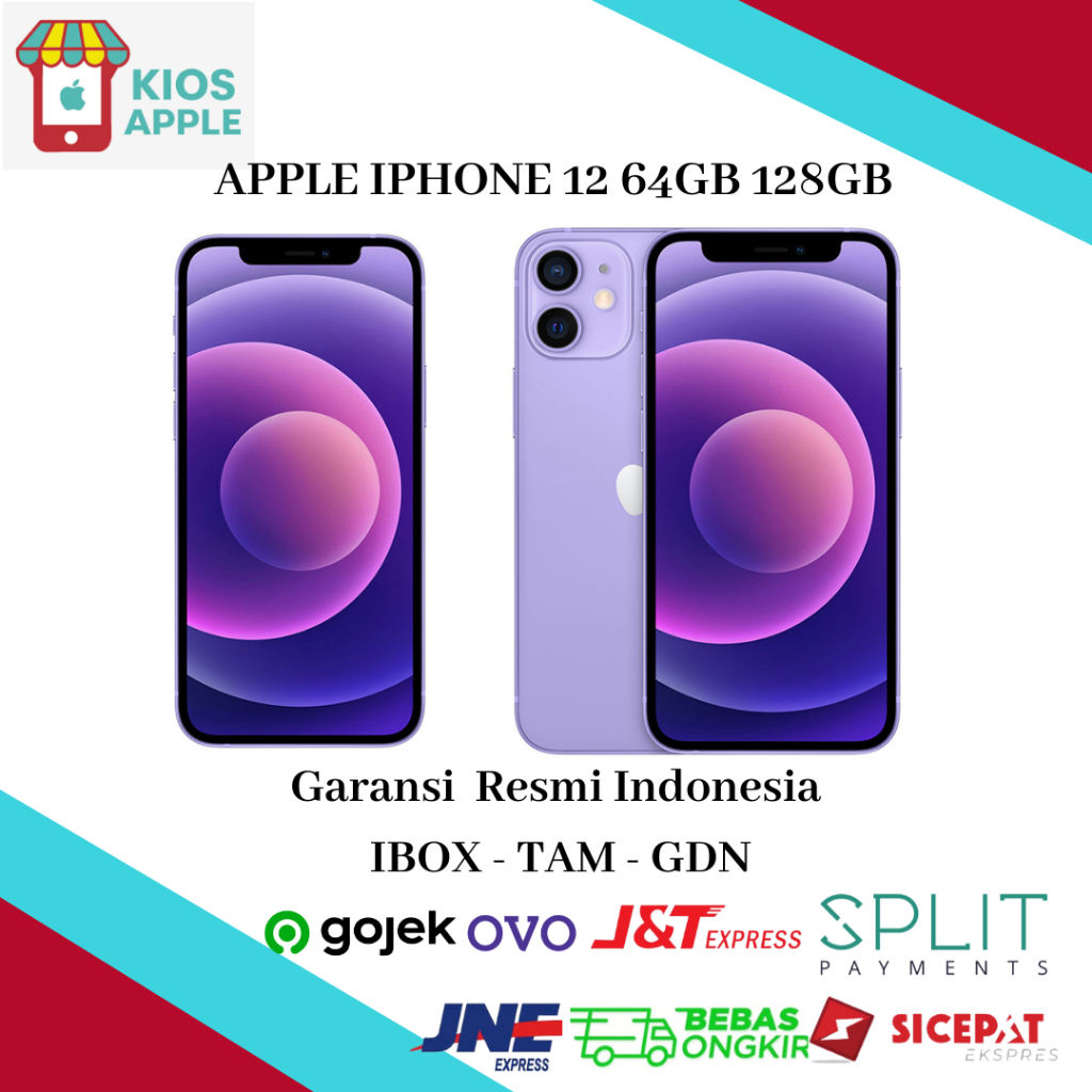 Jual IPHONE 12 RESMI INDONESIA IBOX/TAM/GDN | 128GB GARANSI RESMI ...