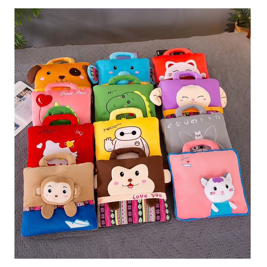 Jual Kreasirumah88 Bantal Selimut Balmut Model Karakter Super Lucu ...