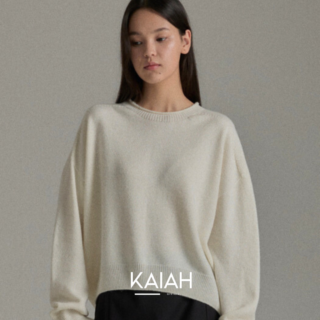 Jual Kaiah Style || Debby Cropped Oversized Sweater | Sweater Crop ...