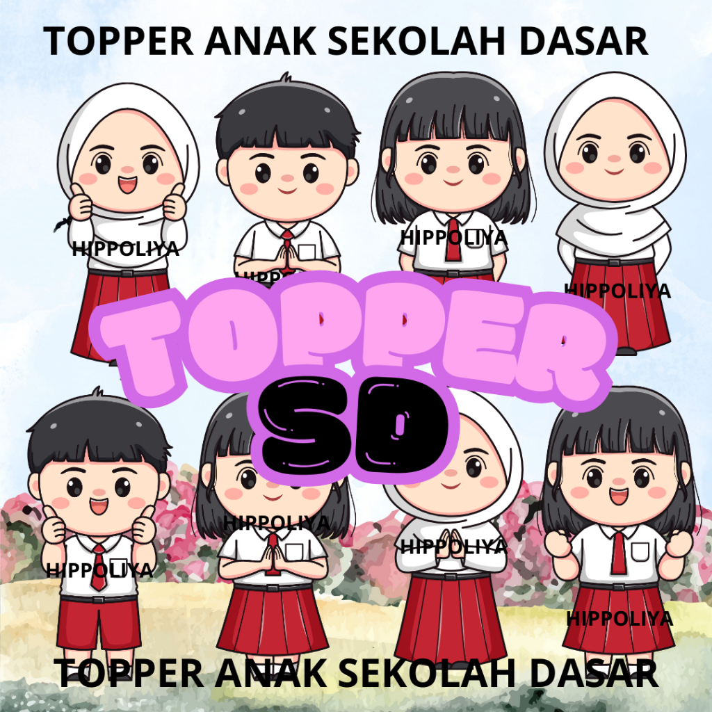 Jual Topper Anak Sekolah Hiasan Buket Wisuda Anak SD | Shopee Indonesia