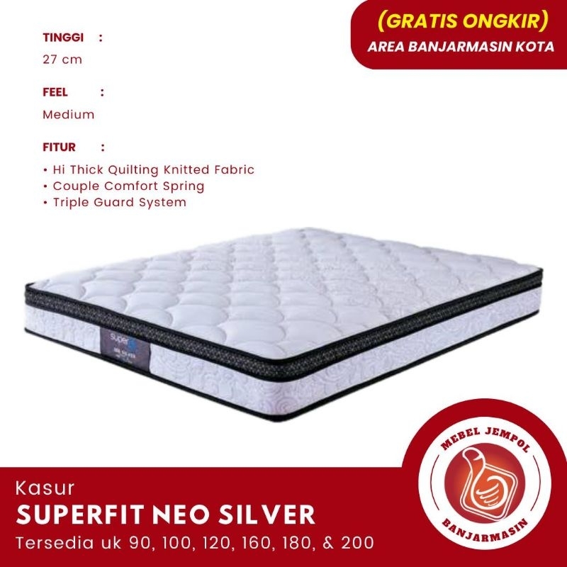 Jual Kasur Superfit Neo Silver | Shopee Indonesia