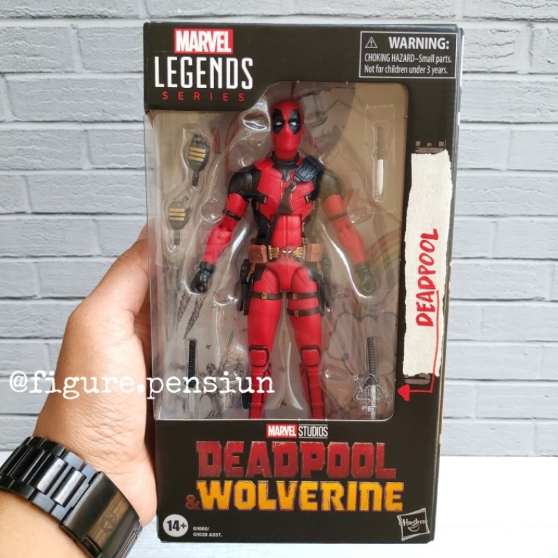 Jual MARVEL LEGENDS DEADPOOL MOVIE DEADPOOL & WOLVERINE ACTION FIGURE ...