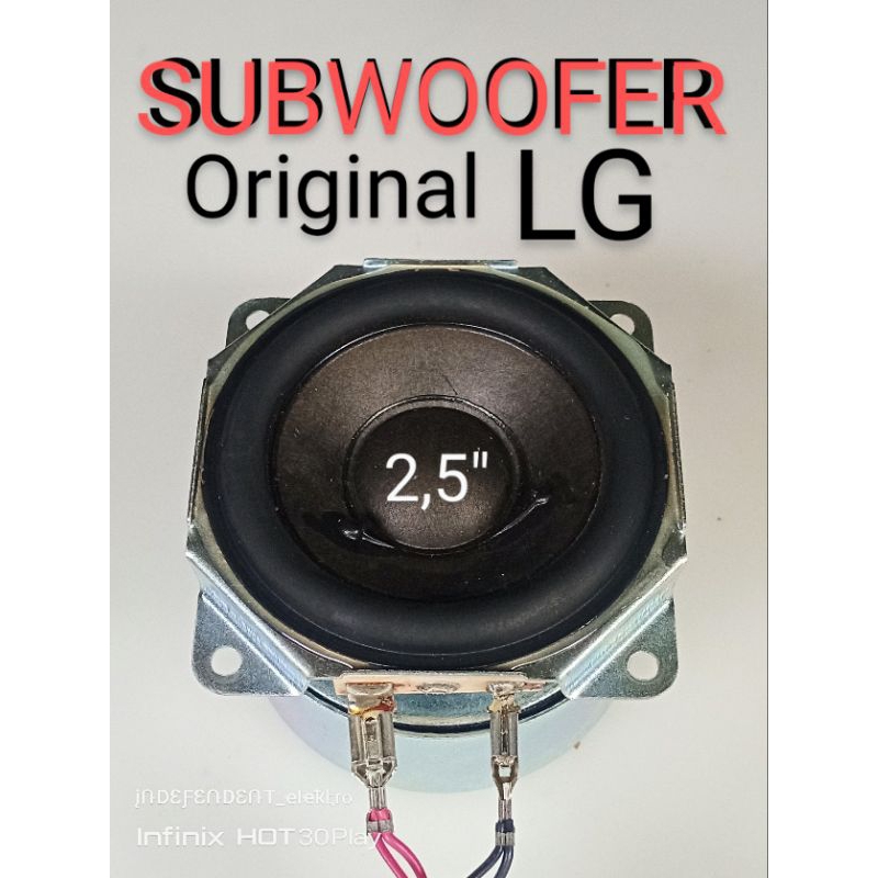 Jual Subwoofer original Lg Subwoofer 2,5 inchi Subwoofer Lg speaker ...