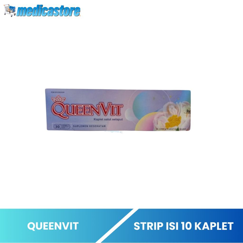 Jual Queenvit strip isi 10 kaplet | Shopee Indonesia