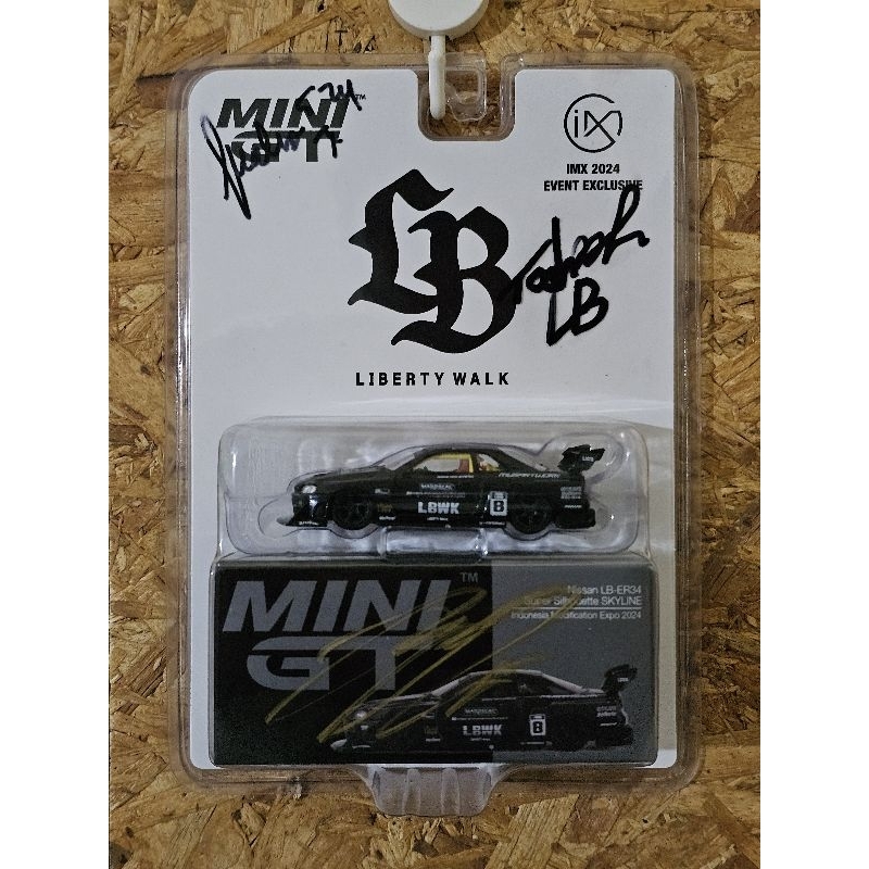 Jual Mini GT IMX 2024 - (Sign Toshi, Hyuma, Prabus) Nissan Skyline GTR ...