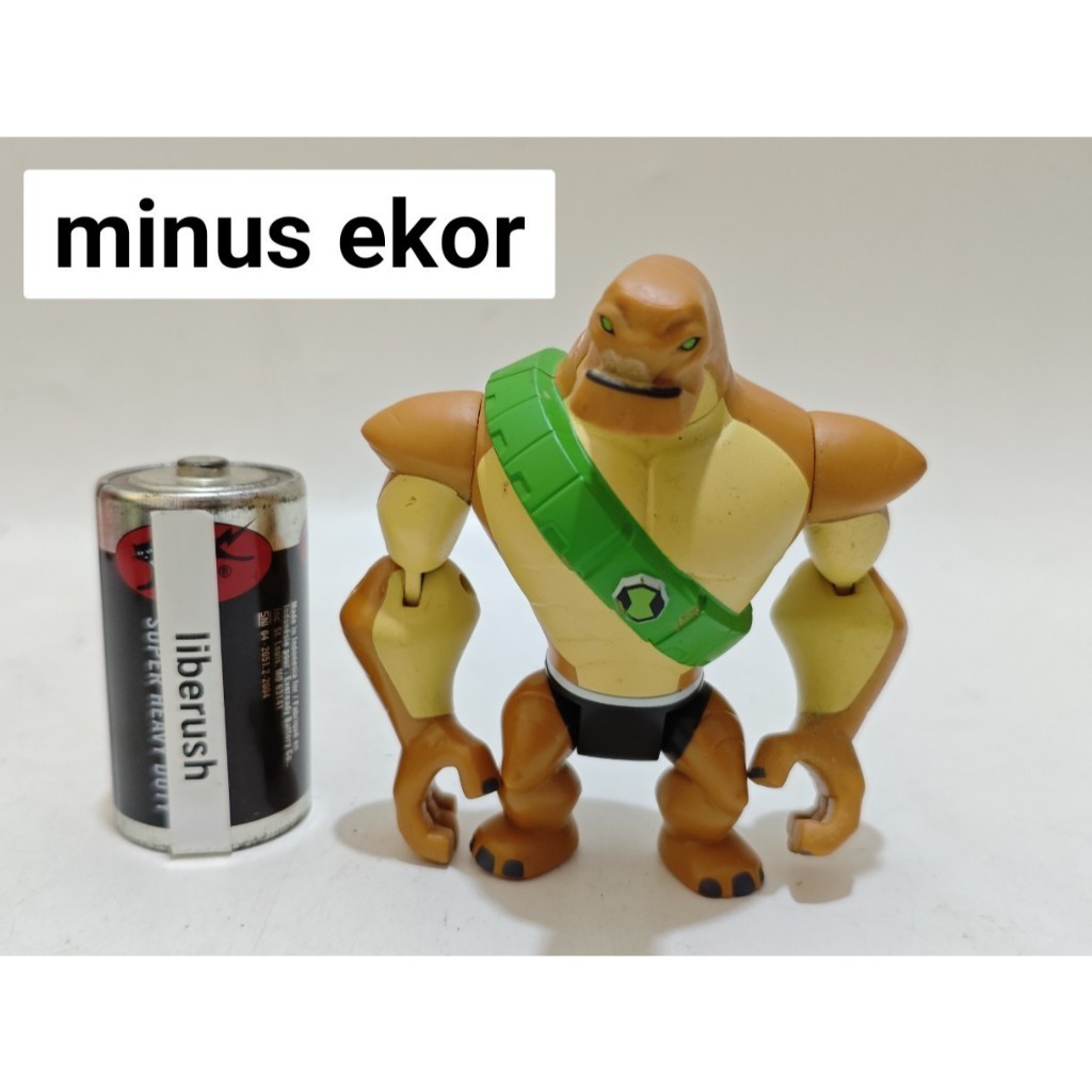 Jual Bandai ben 10 alien force humungousaur action figure | Shopee ...