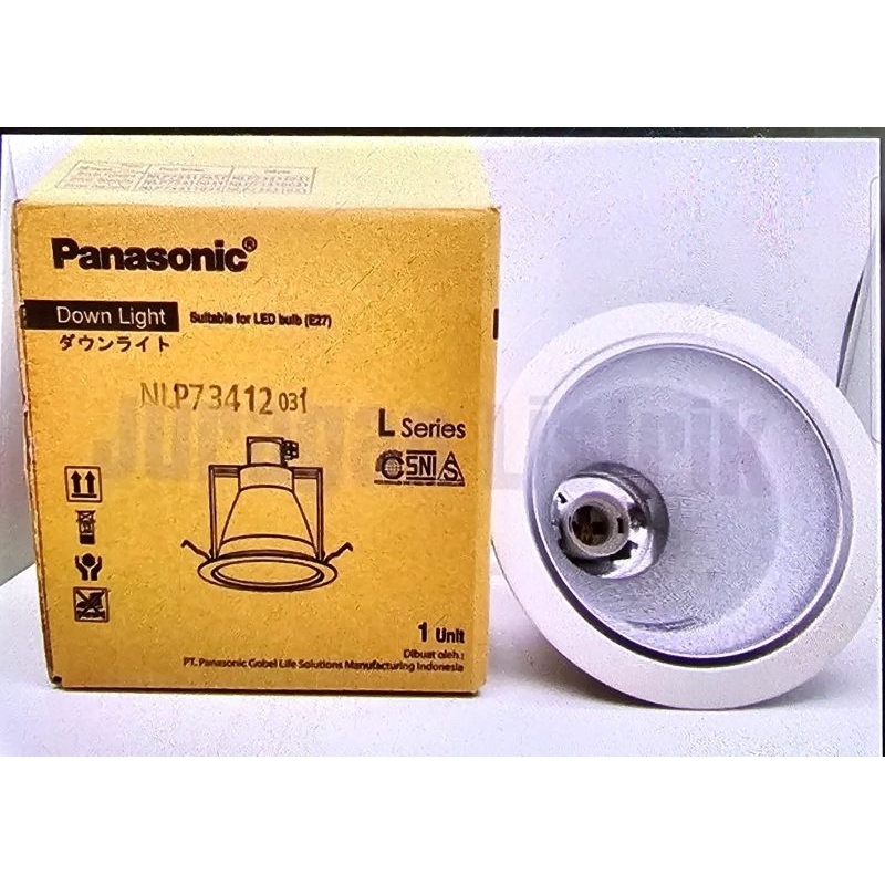 Jual PANASONIC DOWNLIGHT 5 INCH NLP 73412 | Shopee Indonesia