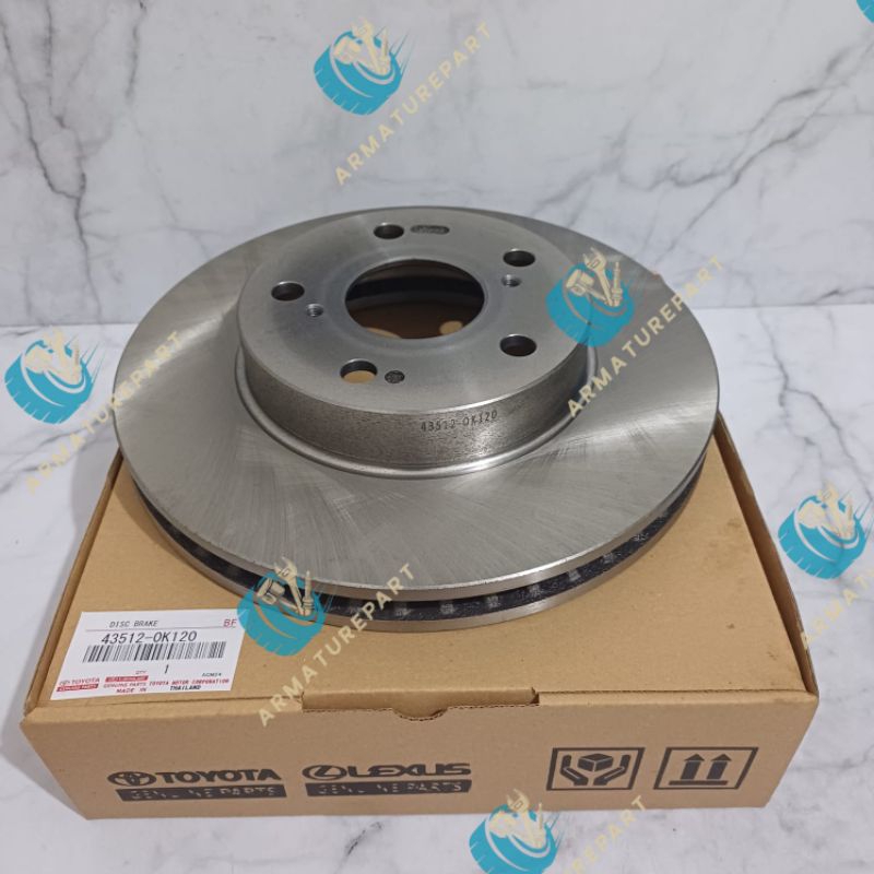 Jual Disc Brake / Piringan Cakram Hilux Revo 2016/ Fortuner VRZ/ Hilux ...