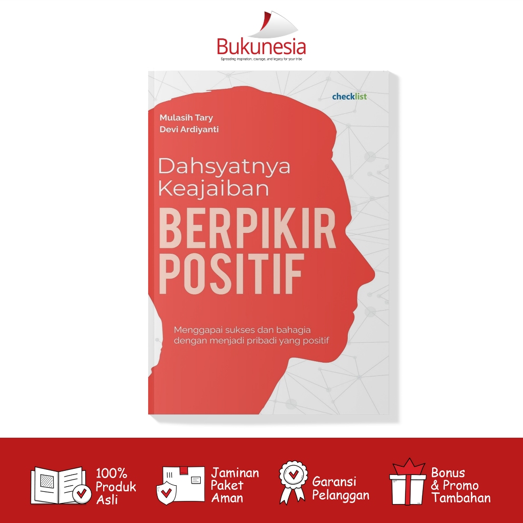 Jual Buku Motivasi - Dahsyatnya Keajaiban Berpikir Positif (Checklist) | Shopee Indonesia