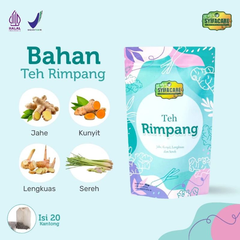 Jual Minuman Teh Rimpang- 1 pounch isi 20 kantong- Rempah Herbal Buat ...