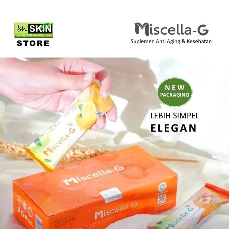 Jual MISCELLA- G ORIGINAL 1 BOX ISI 10 SACHET - BANTU PROMIL | Shopee ...