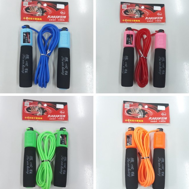 Jual DASYAT Discount Skipping Digital Jump Rope Lompat Tali Kansa ...