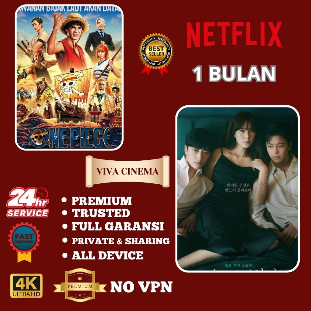 Jual NETFLIXXX PREMIUM PRIVATE SHARING 1 BULAN 4K ULTRA HD HOUSE HOLD FULL GARANSI | Shopee ...
