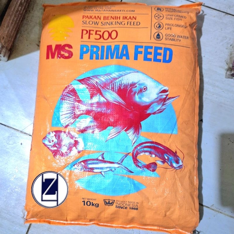 Jual PF500 Repack 500g Pelet pakan Benih Ikan MS Prima Feed | Shopee ...