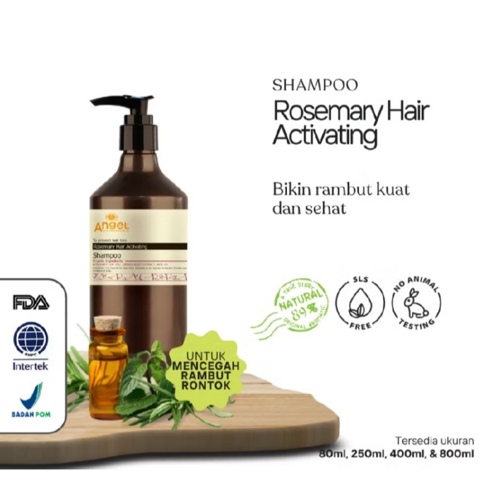 Jual Dancoly Angel Rosemary Hair Loss Activating SHAMPOO / Rambut ...