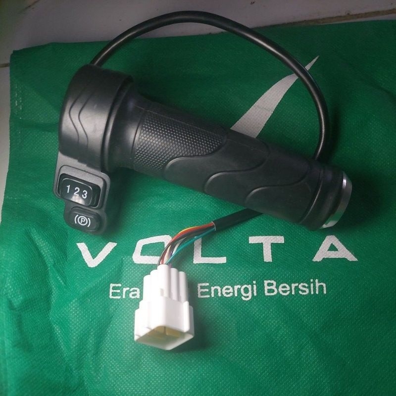 Jual Thorttle Gas hand grip kanan Molis Volta 401 VGP Original | Shopee ...