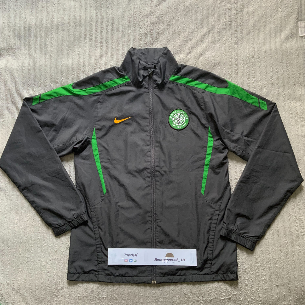 Jual Jaket Bola Glasgow Celtic 2010/2011 Original Woven Windbreaker ...