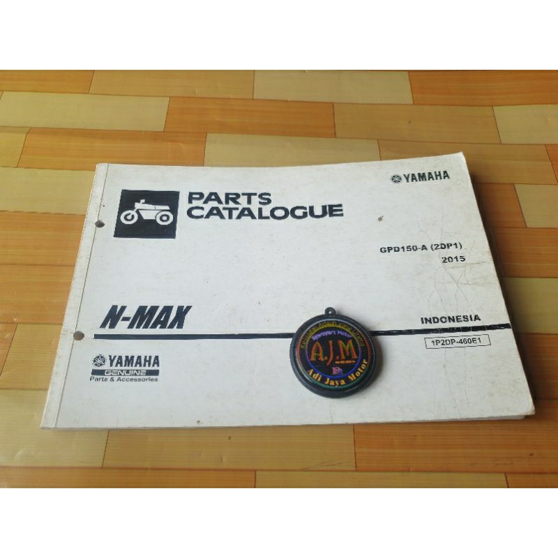 Jual Buku Part Catalog Katalog Copian Yamaha NMAX N-MAX 2015 | Shopee ...