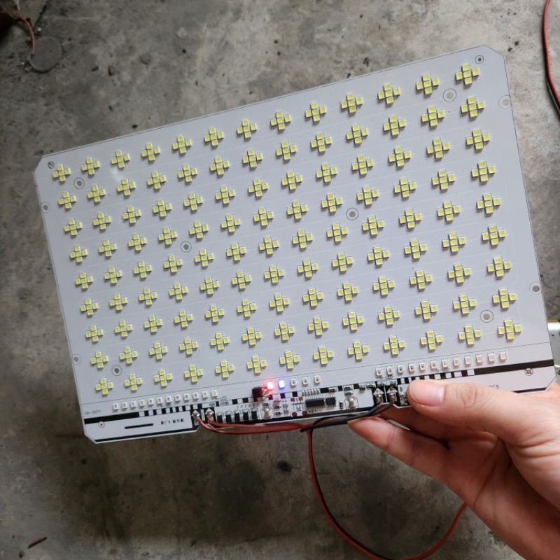 Jual Papan Led DIY lampu panel surya 6V emergency dengan remote ...