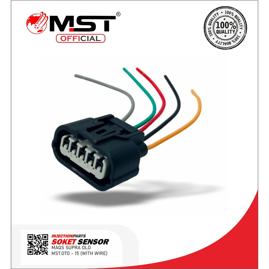 Jual SOKET SENSOR MAQS SUPRA OLD-VIXION OLD-SONIC-CB LED-SUPRA GTR MERK MST | Shopee Indonesia