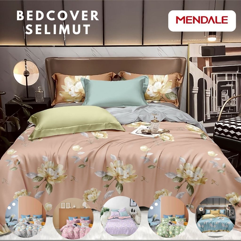 Jual Mendale Bedcover/Selimut Katun Termurah Tersedia Berbagai Motif ...