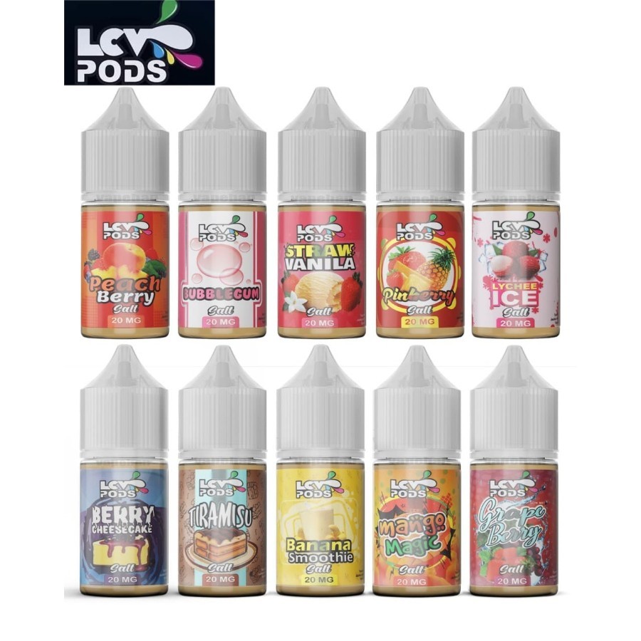Jual Liquid LCV Pods Salt Nic 20MG - 30ML | Shopee Indonesia