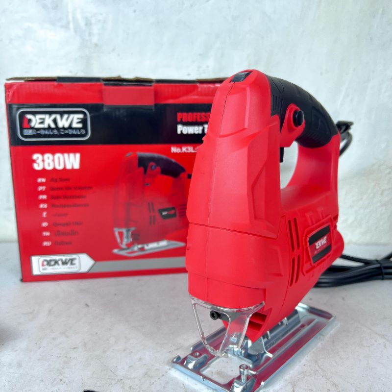 Jual Dekwe mesin jigsaw gergaji ukir kayu potong triplek DK6055 model ...