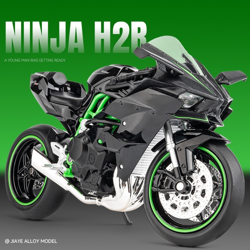 Jual Kawasaki Ninja H2R Diecast scale 1:12 | Shopee Indonesia