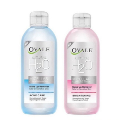 Jual Ovale Natural H2O Micellar Cleansing Water 100ml | Shopee Indonesia