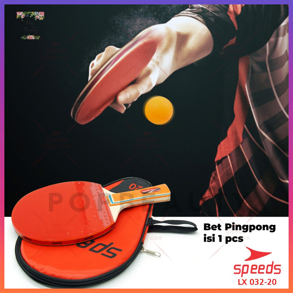 Jual Bat Pingpong Tenis Meja Rubber SPEEDS | Shopee Indonesia