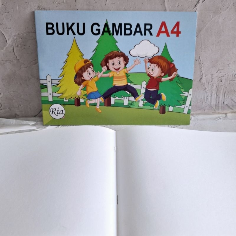 Jual Buku Gambar Ria A4 | Shopee Indonesia