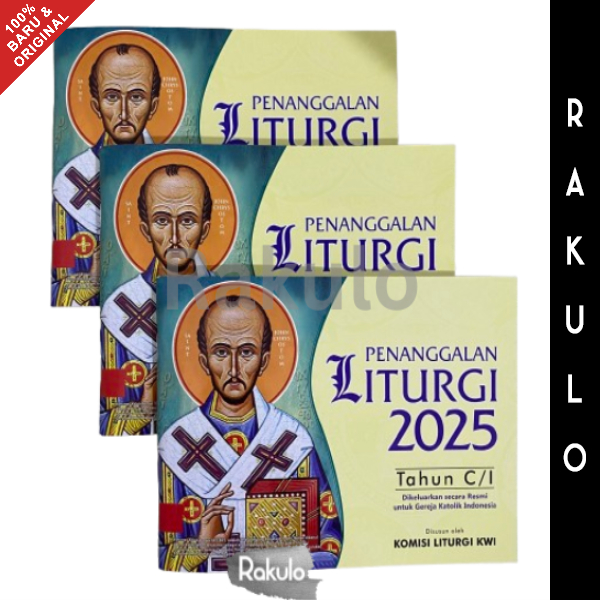 Jual Buku Penanggalan Liturgi 2025 2024 - Komisi Liturgi KWI Kalender Liturgi 2024 Tahun B/II ...
