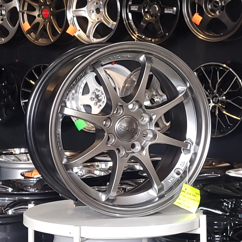 Jual VELG RAYS CE28 15X7(100/114.3)8 35 HYPER BLACK | Shopee Indonesia