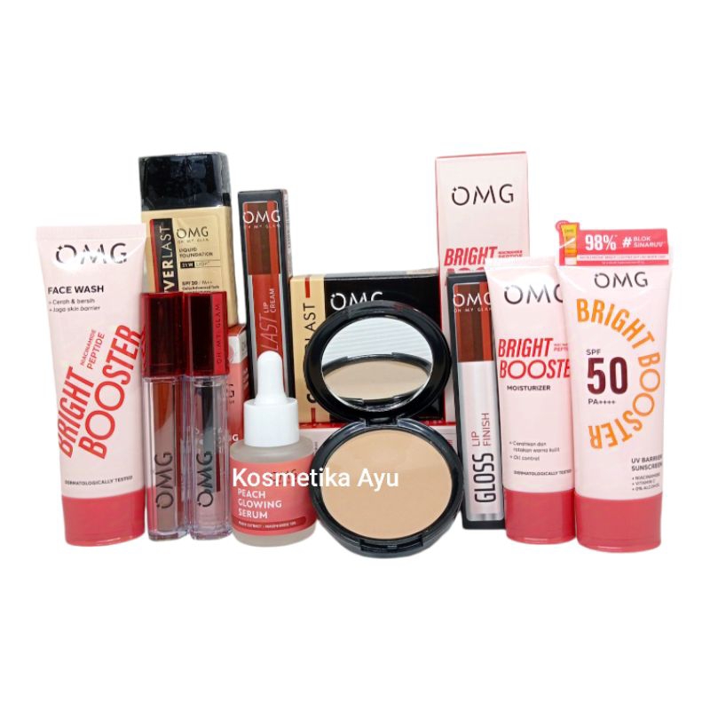 Jual OMG oh My Glow Paket Lengkap Super Glow Kit / OMG Skincare Glow ...