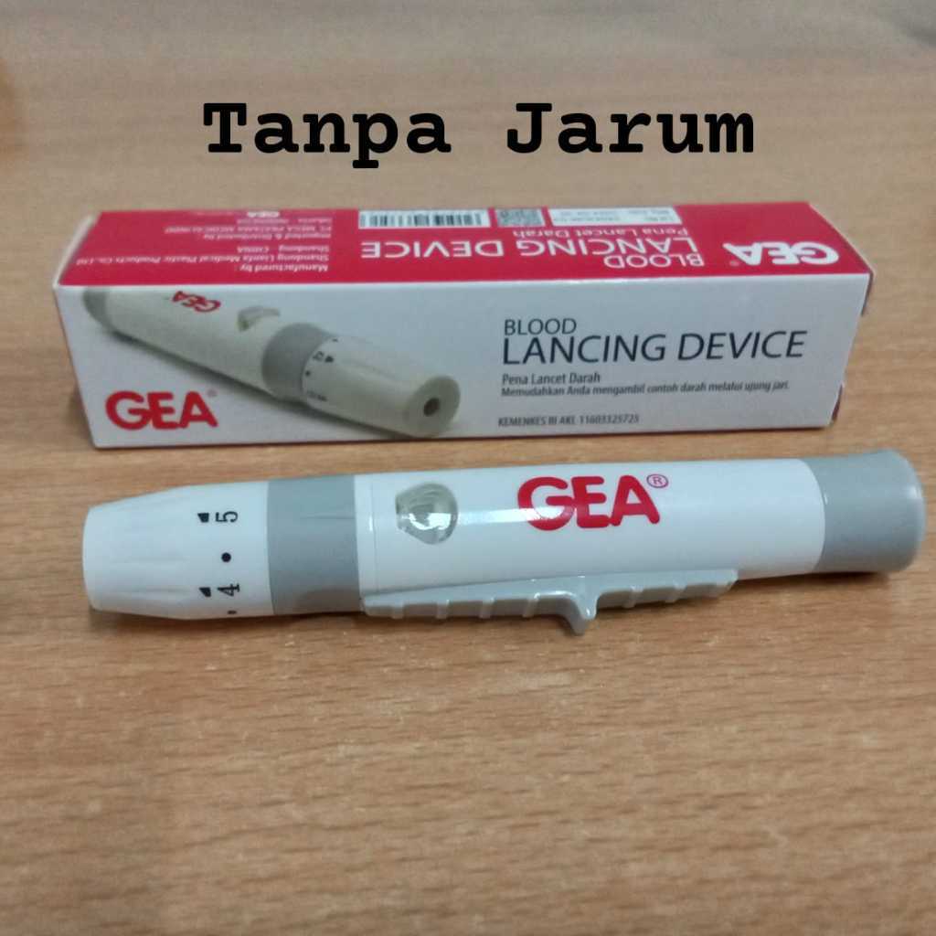 Jual Lancing Device GEA / pen lancet Gea medical | Shopee Indonesia