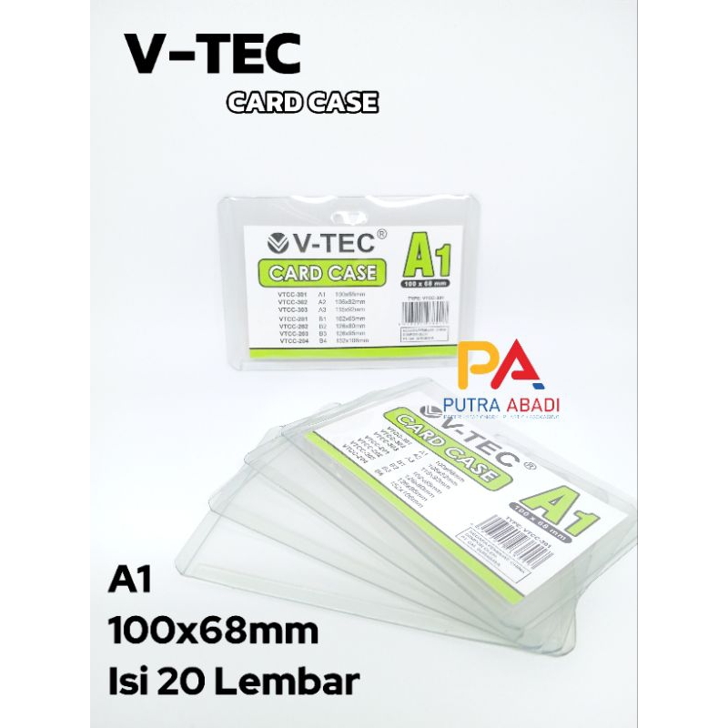 Jual 20 Pcs ID Card Mika V-tec A1 100x68mm Name Tag V-tec A1 | Shopee Indonesia