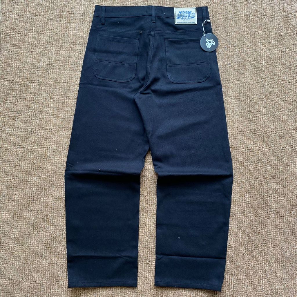 Jual CELANA DENIM PANJANG HITAM BASIC REGULLER GOMBRONG SPESIAL SERIES ...