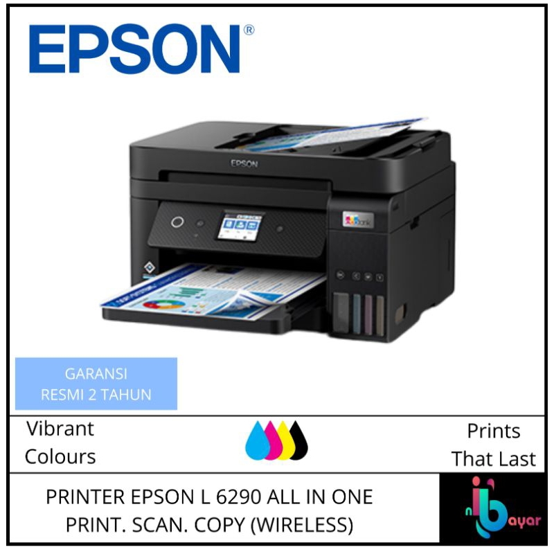 Jual Printer Epson L6290 Wifi Duplex All In One Ink Tank Printer Adf ...