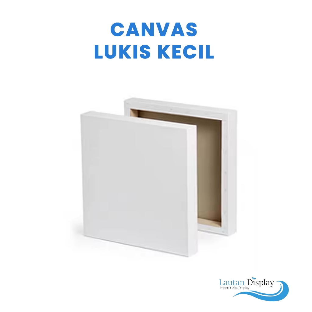 Jual Kanvas Lukis Kecil Canvas Putih Polos Mini Papan Melukis 10x10 ...