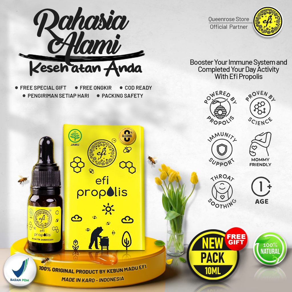 Jual Propolis Efi - Rahasia Alami Kesehatan Anda | Shopee Indonesia