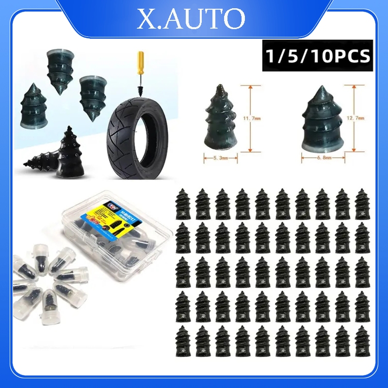 Jual 1/5/10 Buah Set Alat Perbaikan Kuku Ban Vakum Sepeda Listrik ...