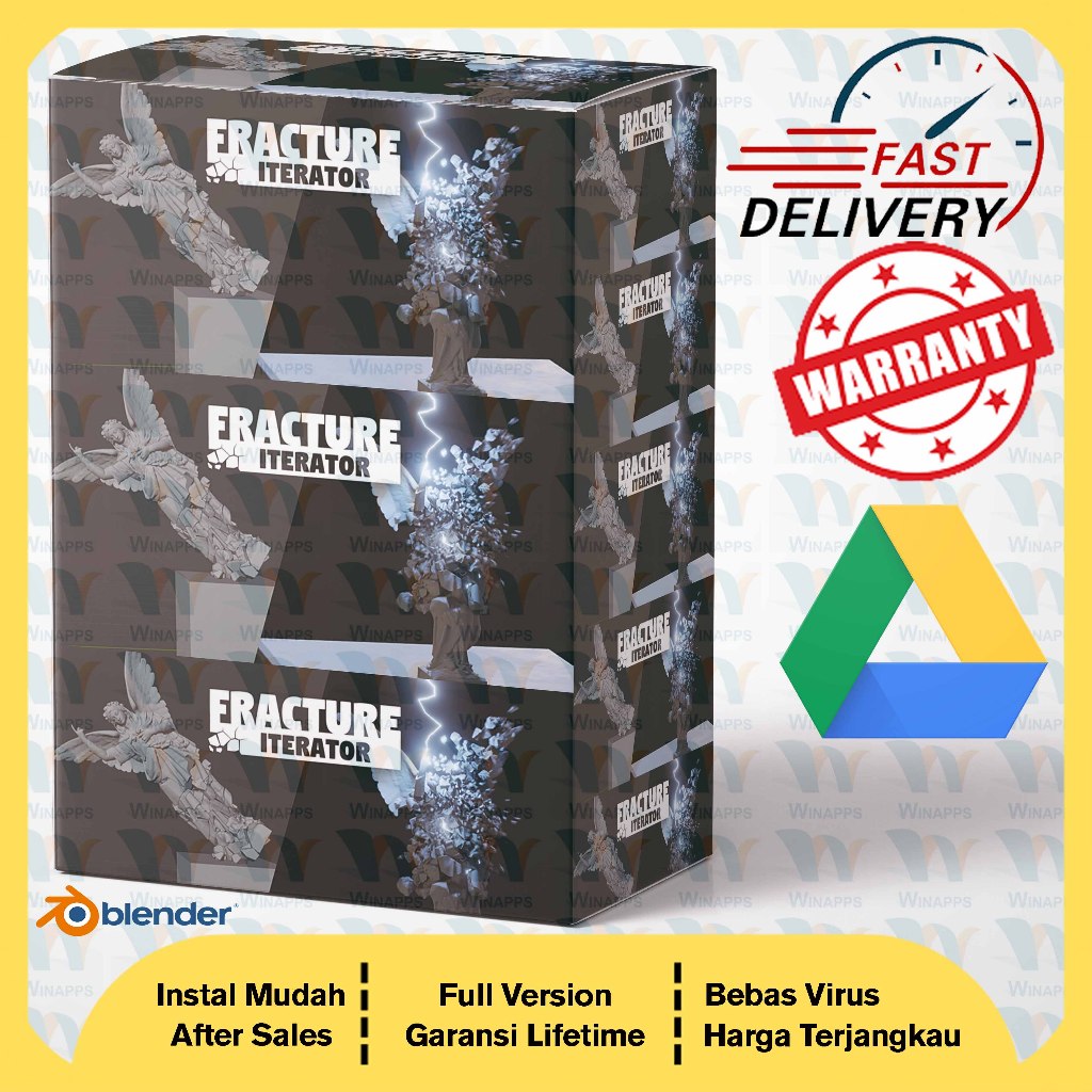 Jual Fracture-Iterator for Blender 3D | Shopee Indonesia