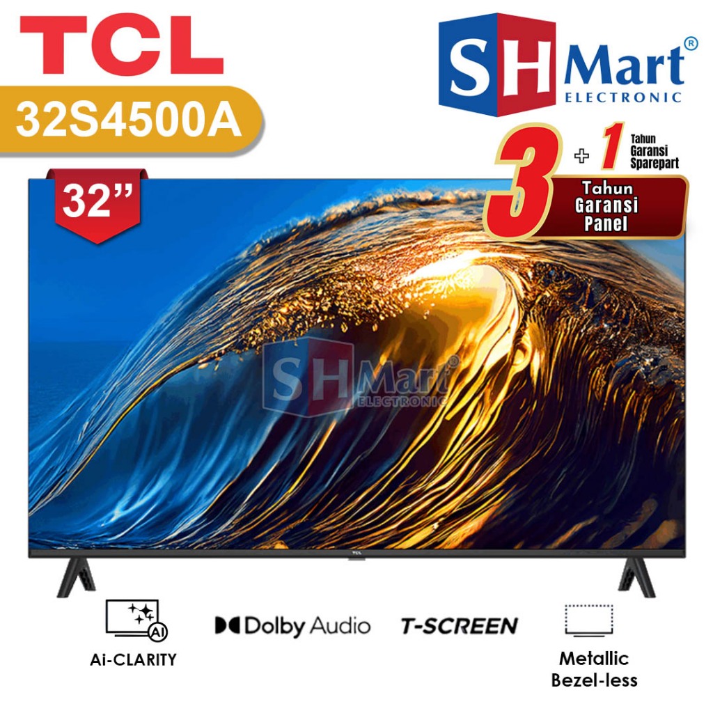 Jual TV TCL 32 INCH IFFALCON HD READY 32S53 / 32S4500A GARANSI RESMI ...
